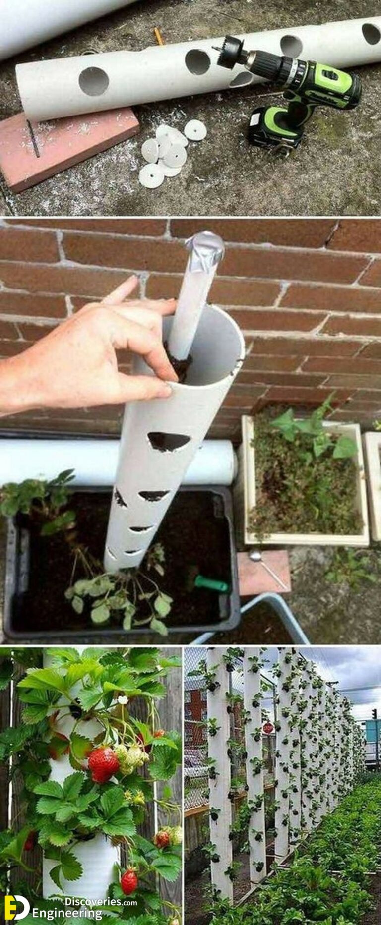 How To Make Home Garden And Fresh Vegetables By PVC Pipe - Engineering ...