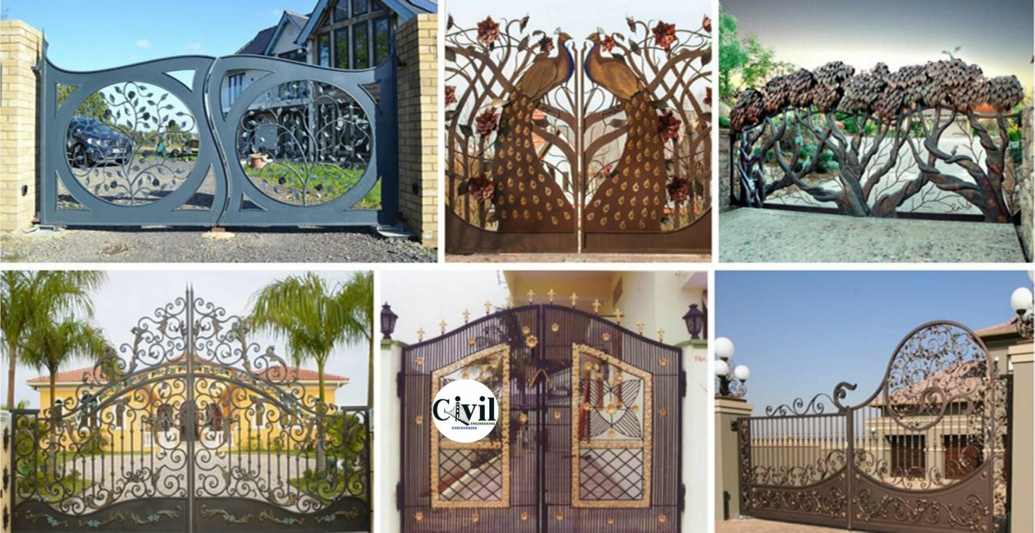 30 Modern Main Gate Design Ideas - Engineering Discoveries