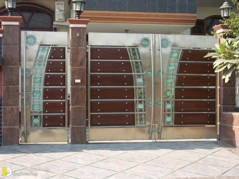 30 Modern Main Gate Design Ideas - Engineering Discoveries