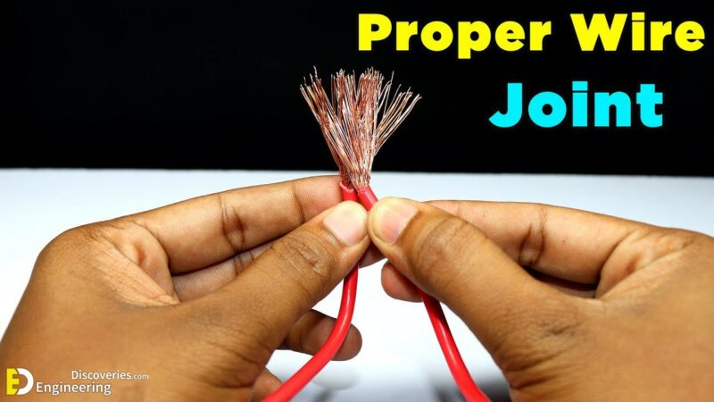 Types Of Electrical Wire Joints - Engineering Discoveries