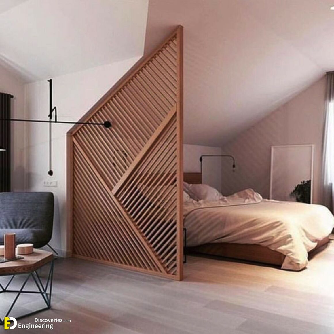 35 Cute Divider Room Decoration Ideas That Look Great - Engineering ...