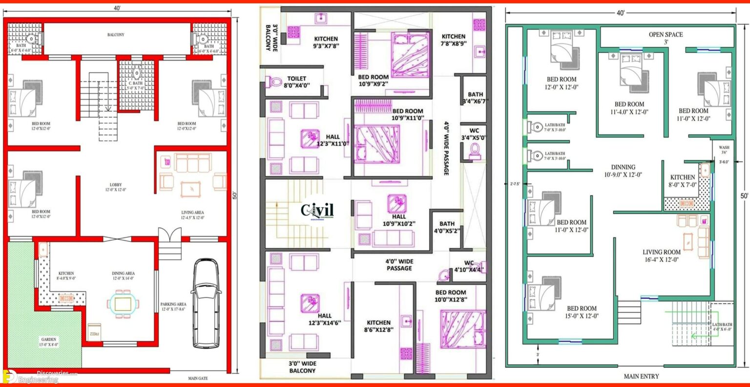 40 Most Beautiful House Plan Ideas - Engineering Discoveries