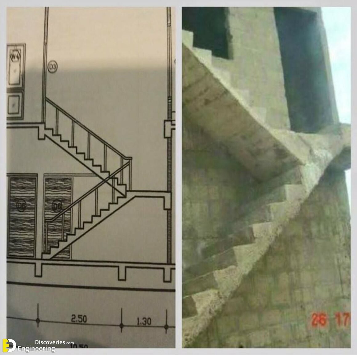 30 Examples Of Stair Construction Mistakes! - Engineering Discoveries