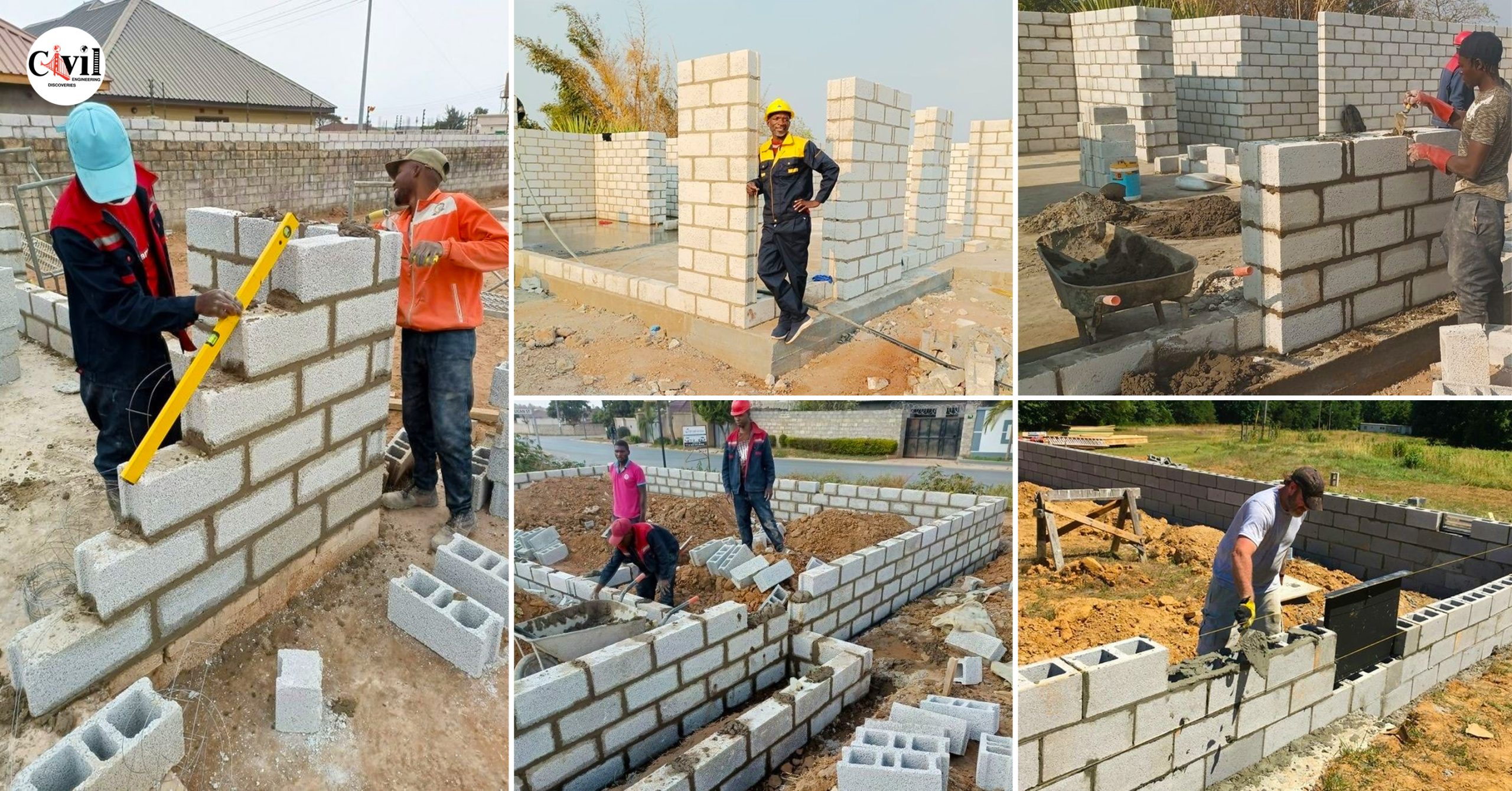 29+ Images Of Hollow Concrete Block Work! - Engineering Discoveries
